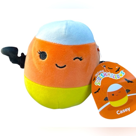 Squishmallows | Toys | Squishmallows Casey Candy Corn Plush Toy | Poshmark